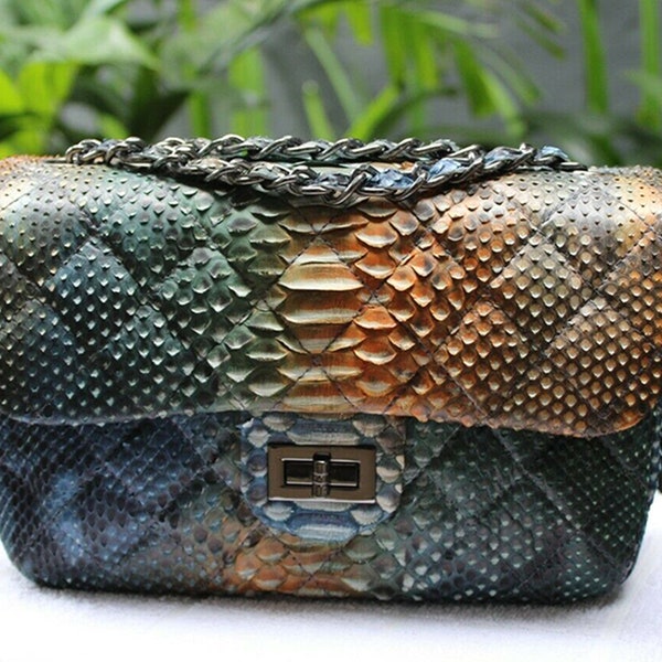 Python Clutch - Etsy
