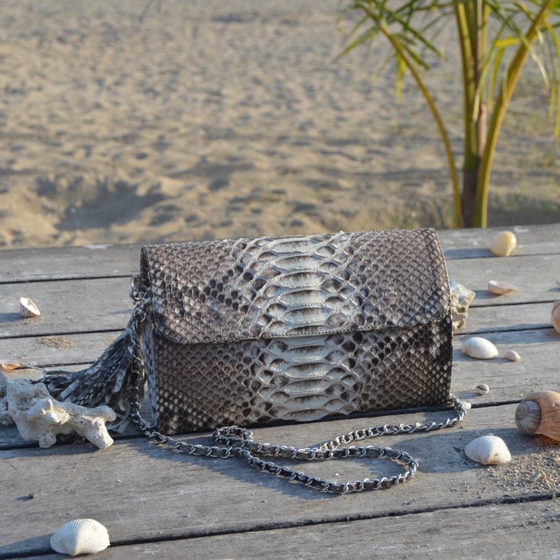 Python Clutch - Etsy