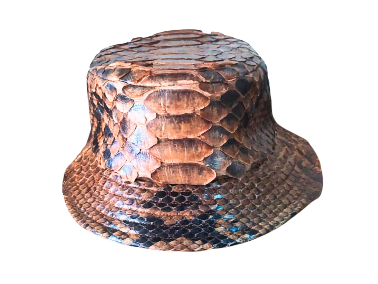 Snakeskin Bucket Hat - Etsy