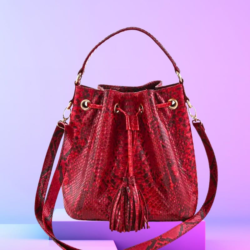 Snakeskin Bag - Etsy