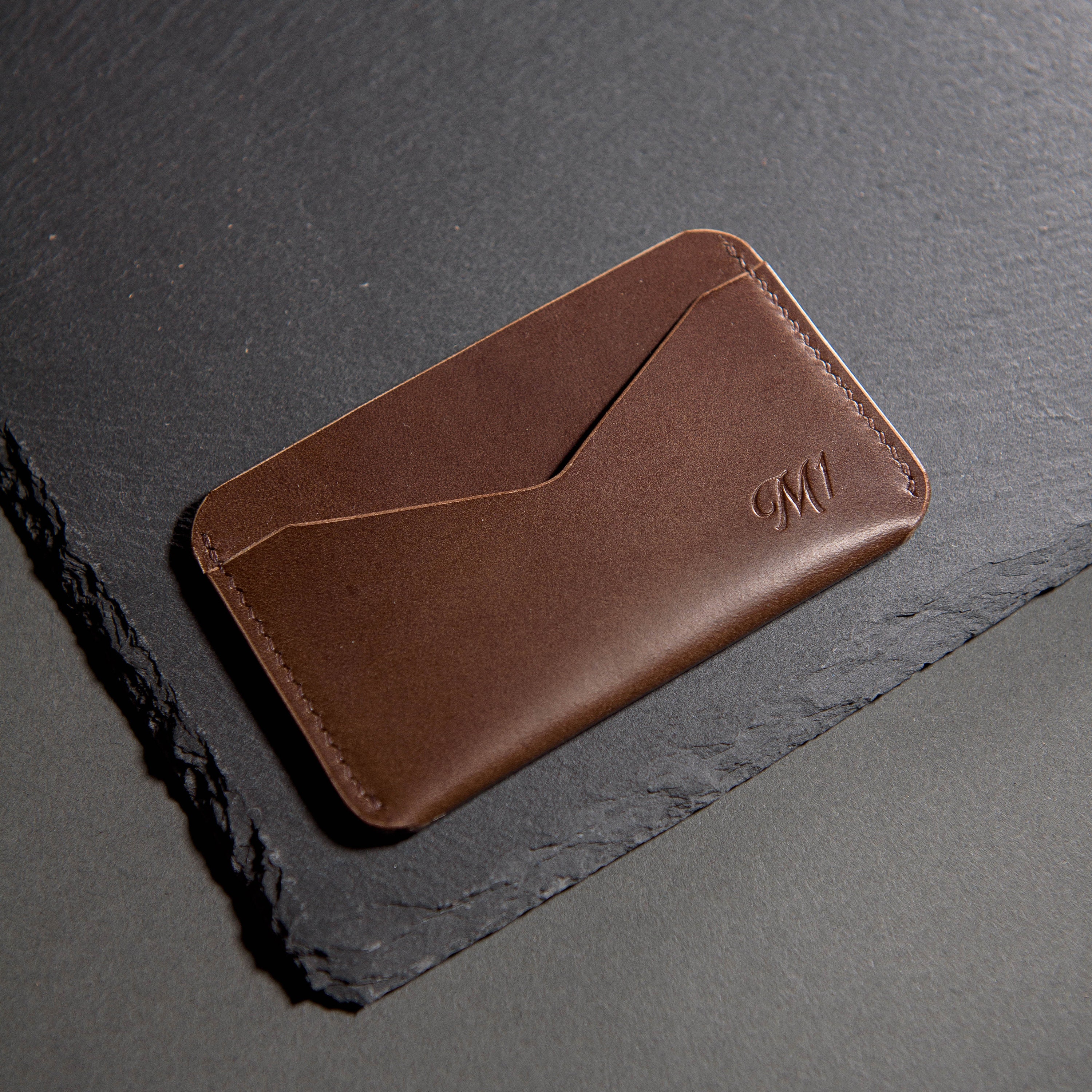 No.2 Minimalist Card Wallet (walnut) - Etsy