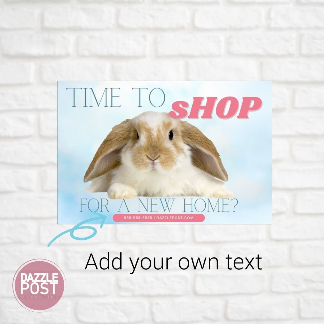 Easter Real Estate Postcard, Realtor Spring Postcards, Real Estate ...