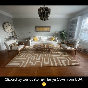 Brand New Handmade Area Rug Hand Tufted Walker Rugs Handmade Wool Area ...