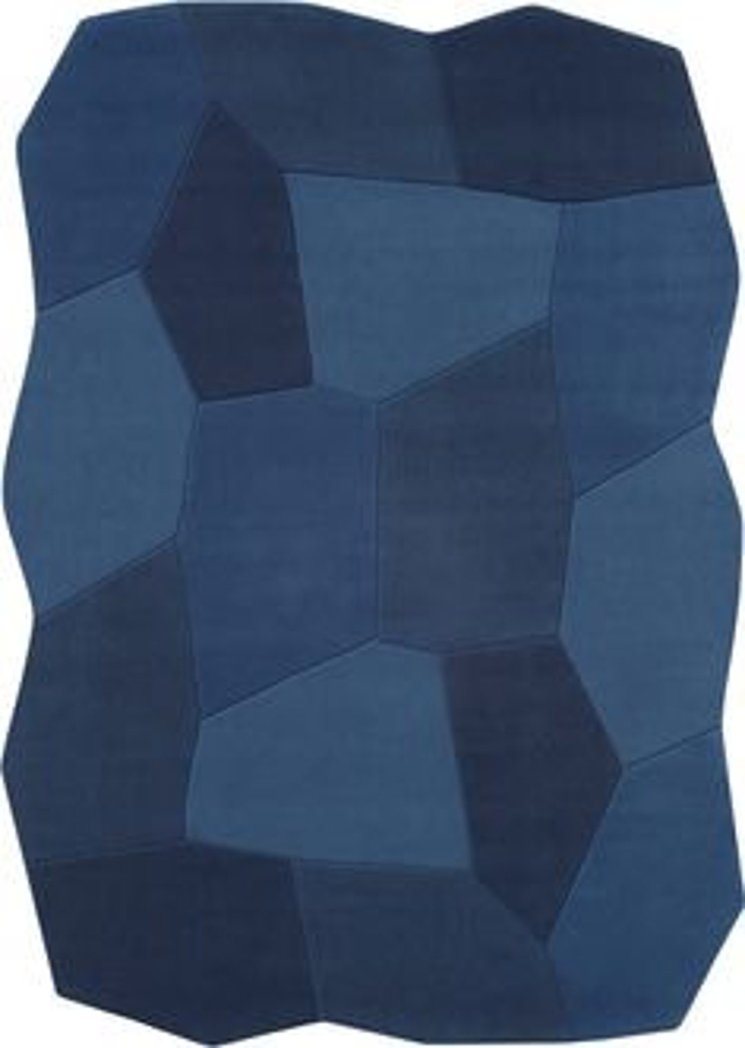 Handmade Irregular Shape Hand Tufted Rug 100% Woolen Rug 2x3 3x5 4x6 ...