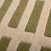 C2-05 Designer Handmade Hand Tufted Lemon Green Rug/white Rug 100% ...