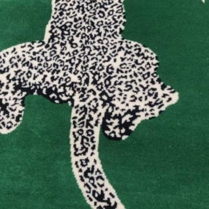 HAND TUFTED CARPET Tibetan Tiger Wool Carpet, Leopard Skin Carpet ...