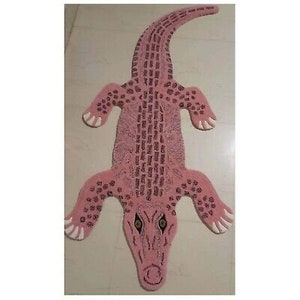 Crocodile / Alligator Hand Tufted Area Rug for Kids Living - Etsy