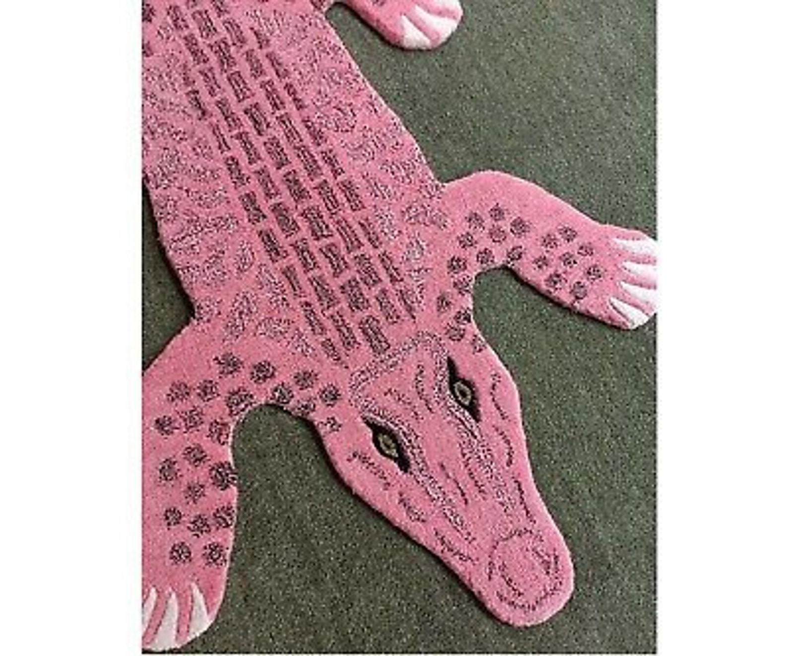 Crocodile / Alligator Hand Tufted Area Rug for Kids Living - Etsy