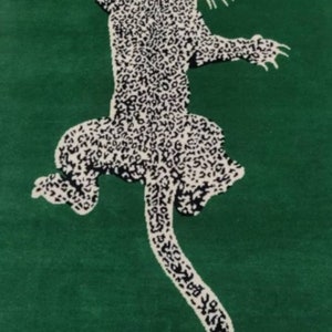 HAND TUFTED CARPET Tibetan Tiger Wool Carpet, Leopard Skin Carpet ...