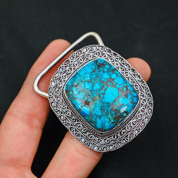 Turquoise Belt Buckle - Etsy