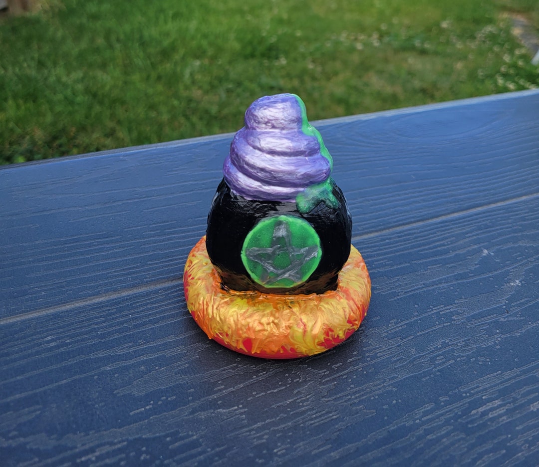 Creepy Cute Squishy. Witch's Cauldron. Handpainted Squishy Toys ...
