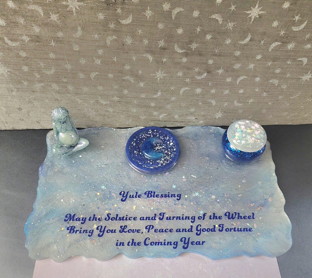 Yule Altar Tray. This Gorgeous Tray is Made From Several Handpoured ...