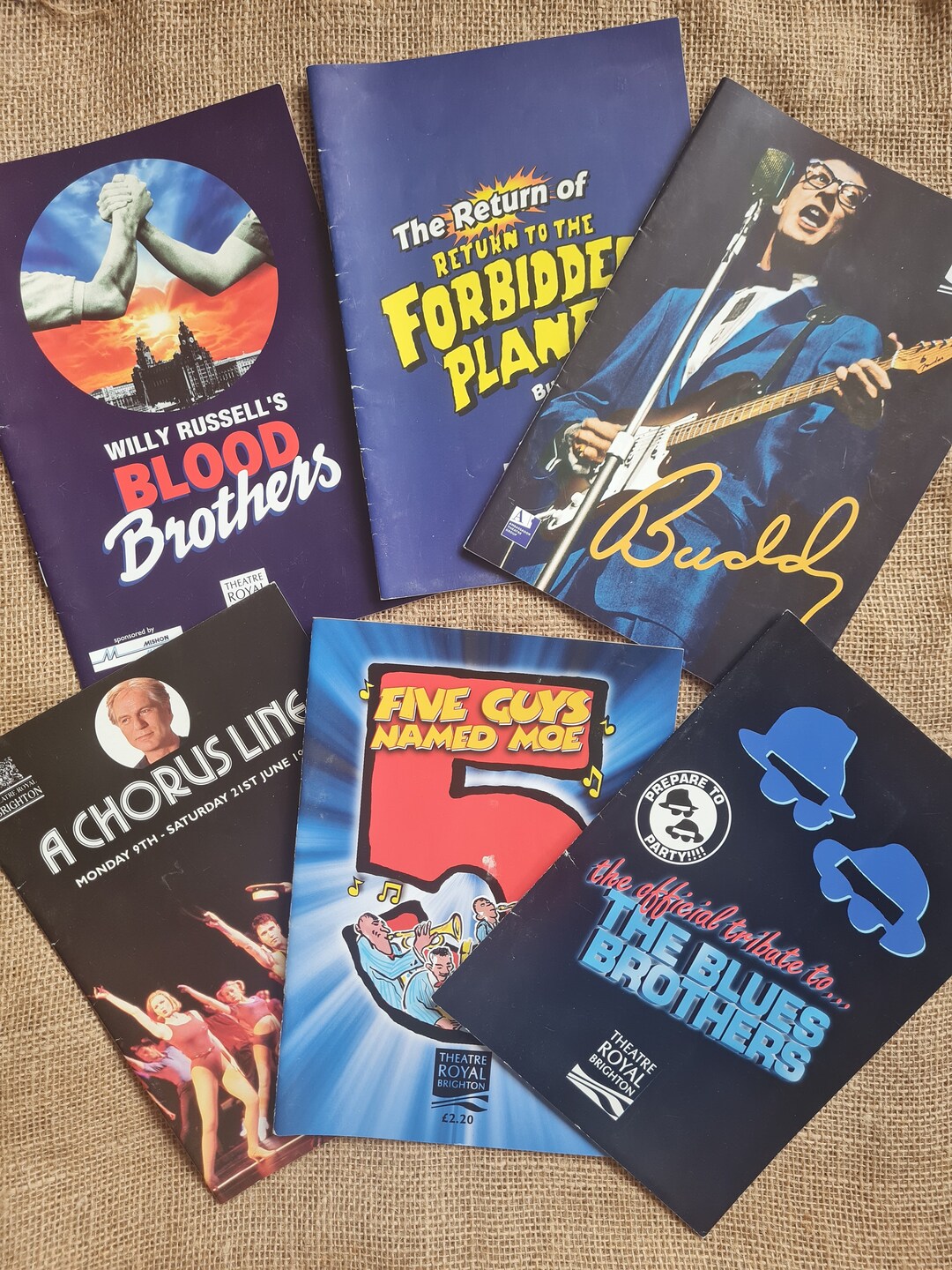 6 Vintage Musical Theatre Programmes From the Late 90s - Early 2000s ...