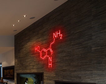 Molecule Neon Sign | Etsy