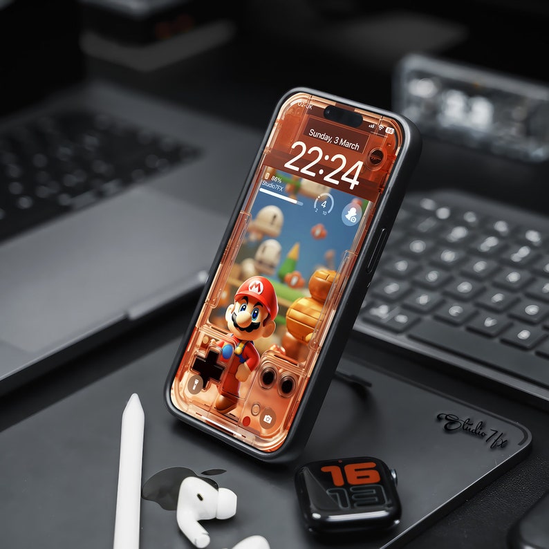 Gameboy Game Boy iPhone Wallpaper Super Mario Mobile Phone Wallpaper ...