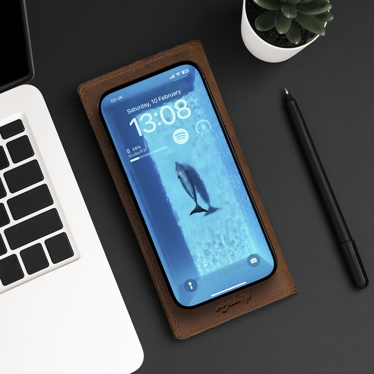 Dolphin in Your iPhone Wallpaper Mobile Phone Wallpaper Ios Lockscreen ...