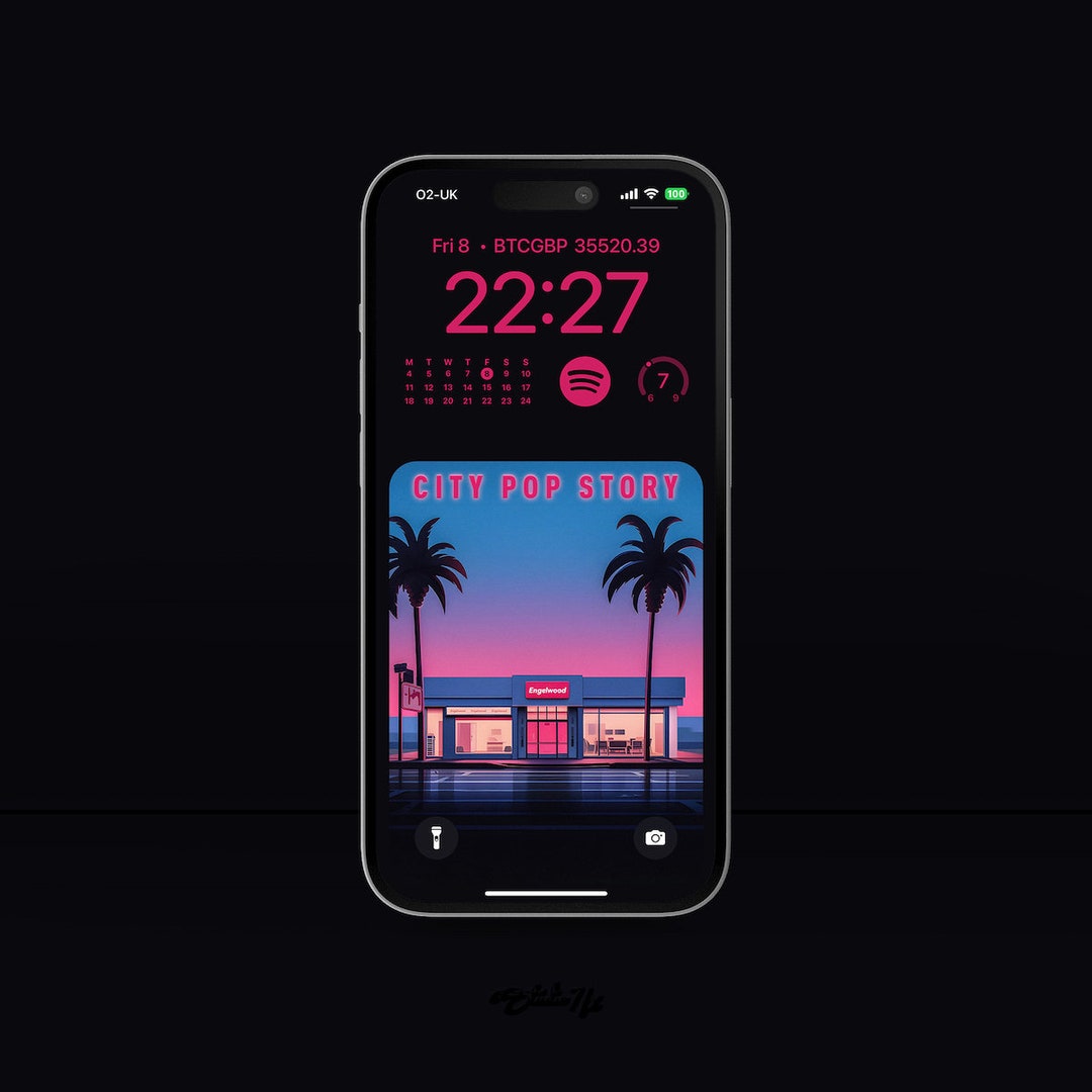 Retro 80s 90s Diner iPhone Wallpaper | Mobile Phone Wallpaper | Ios ...