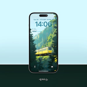 Train Travel Holiday Escape City Life iPhone Wallpaper | Mobile Phone ...