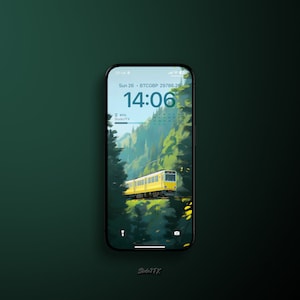 Train Travel Holiday Escape City Life iPhone Wallpaper | Mobile Phone ...