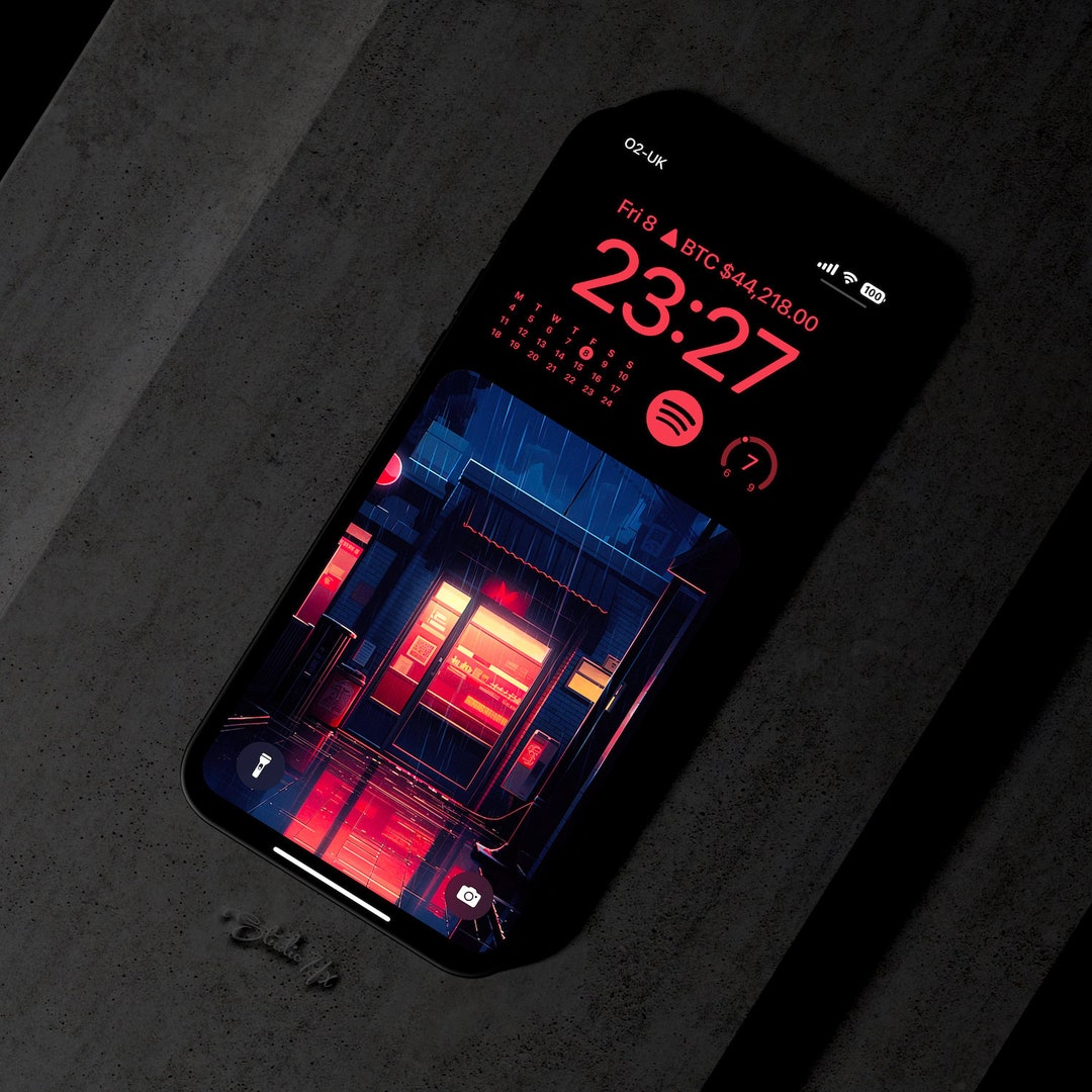Midnight Visit to the Grocery Store iPhone Wallpaper | Mobile Phone ...