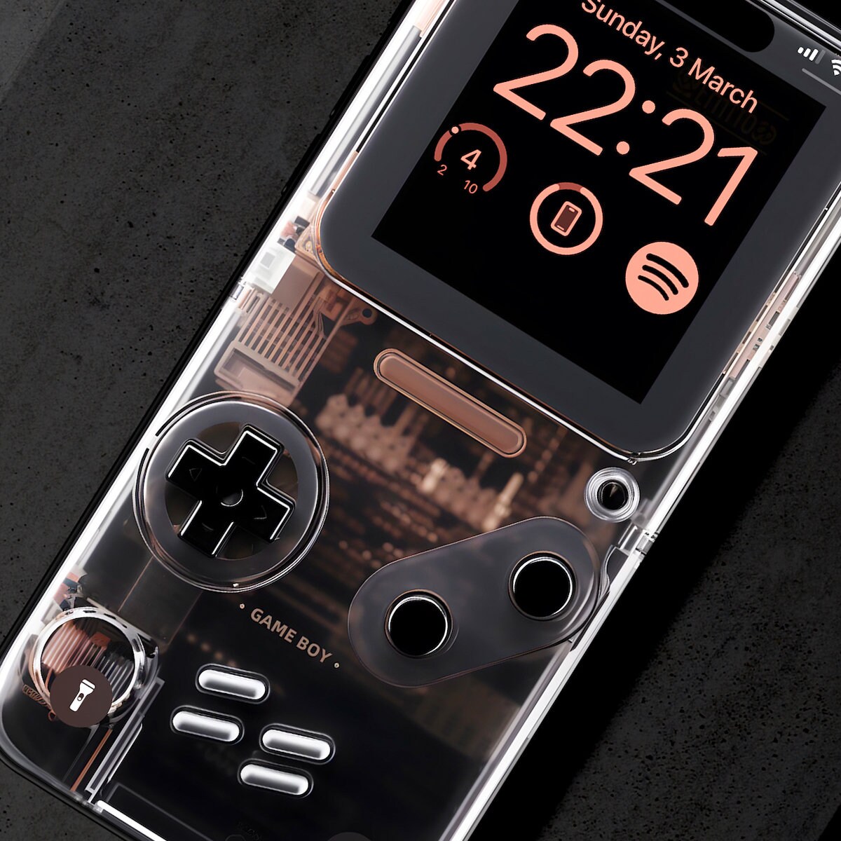 Retro Gameboy iPhone Wallpaper Concept Design | Mobile Phone Wallpaper ...