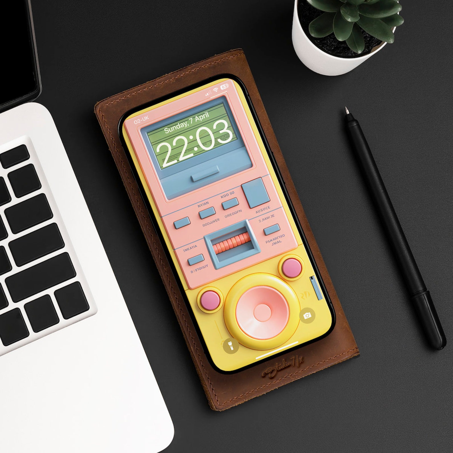 Retro Radio Device iPhone Wallpaper | Mobile Phone Wallpaper | Ios ...
