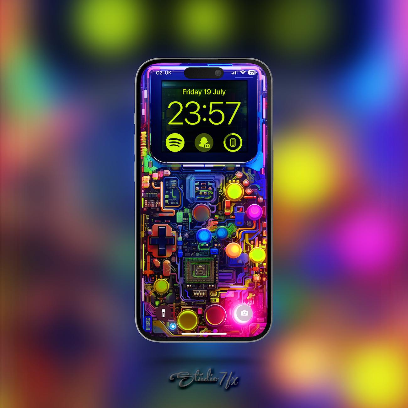 Game Boy Gameboy iPhone Wallpaper Concept Design Mobile Phone Wallpaper ...