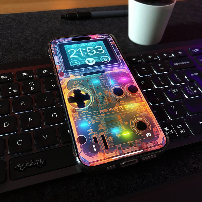 Gameboy iPhone Wallpaper | Gaming Concept | Mobile Phone Wallpaper ...
