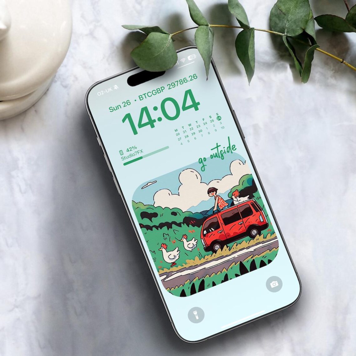 Travel to the Wild Adventure Camper iPhone Wallpaper | Mobile Phone ...