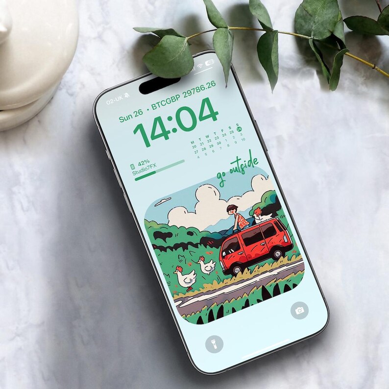 Travel to the Wild Adventure Camper iPhone Wallpaper | Mobile Phone ...