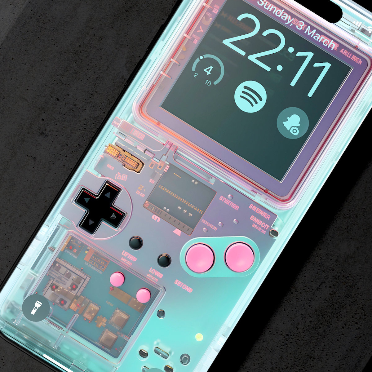 Gameboy iPhone Wallpaper Mobile Phone Wallpaper Ios Lockscreen ...