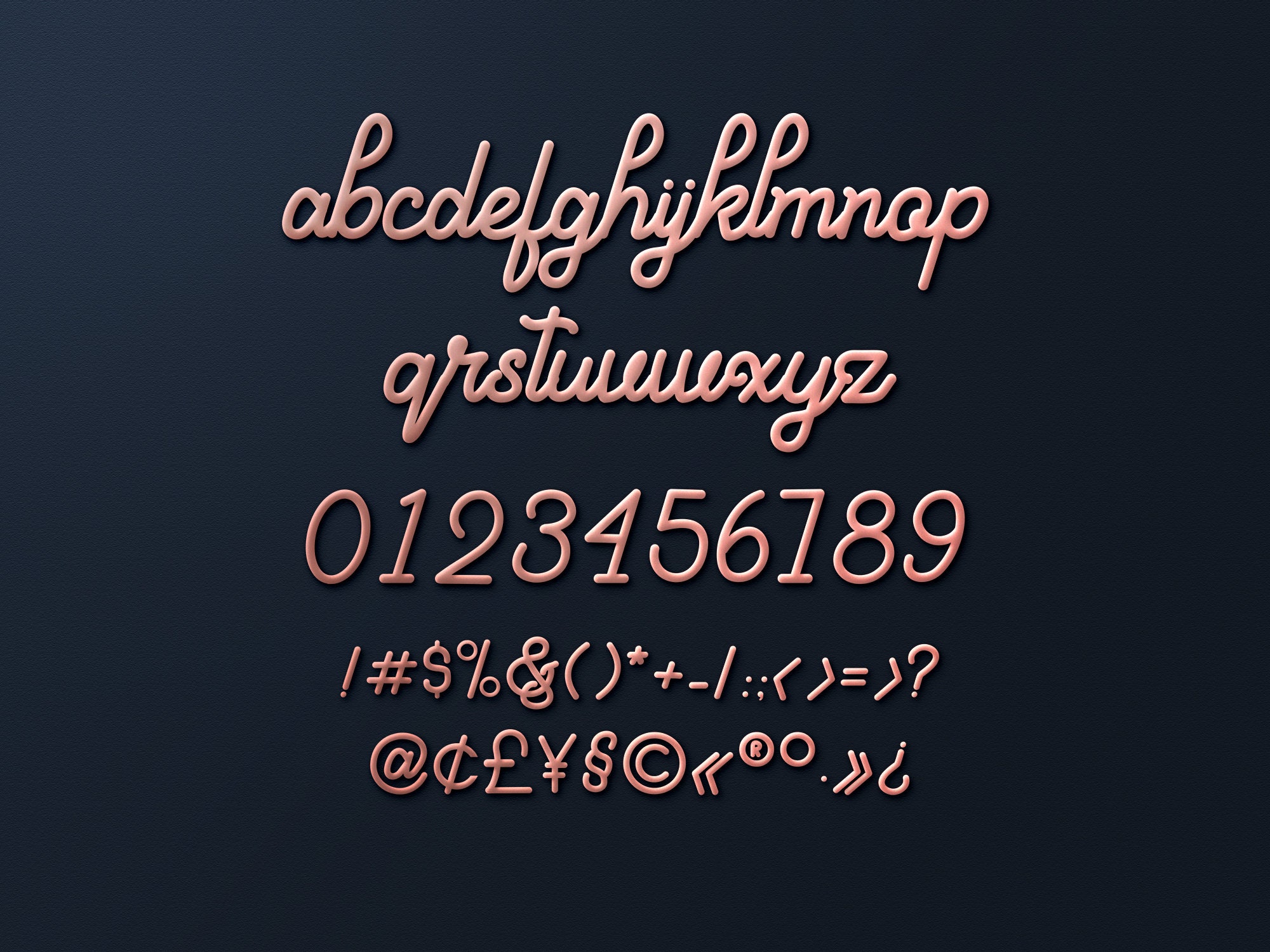 Retro Vintage Font, Old School Mono Script Font, OTF, TTF Font ...