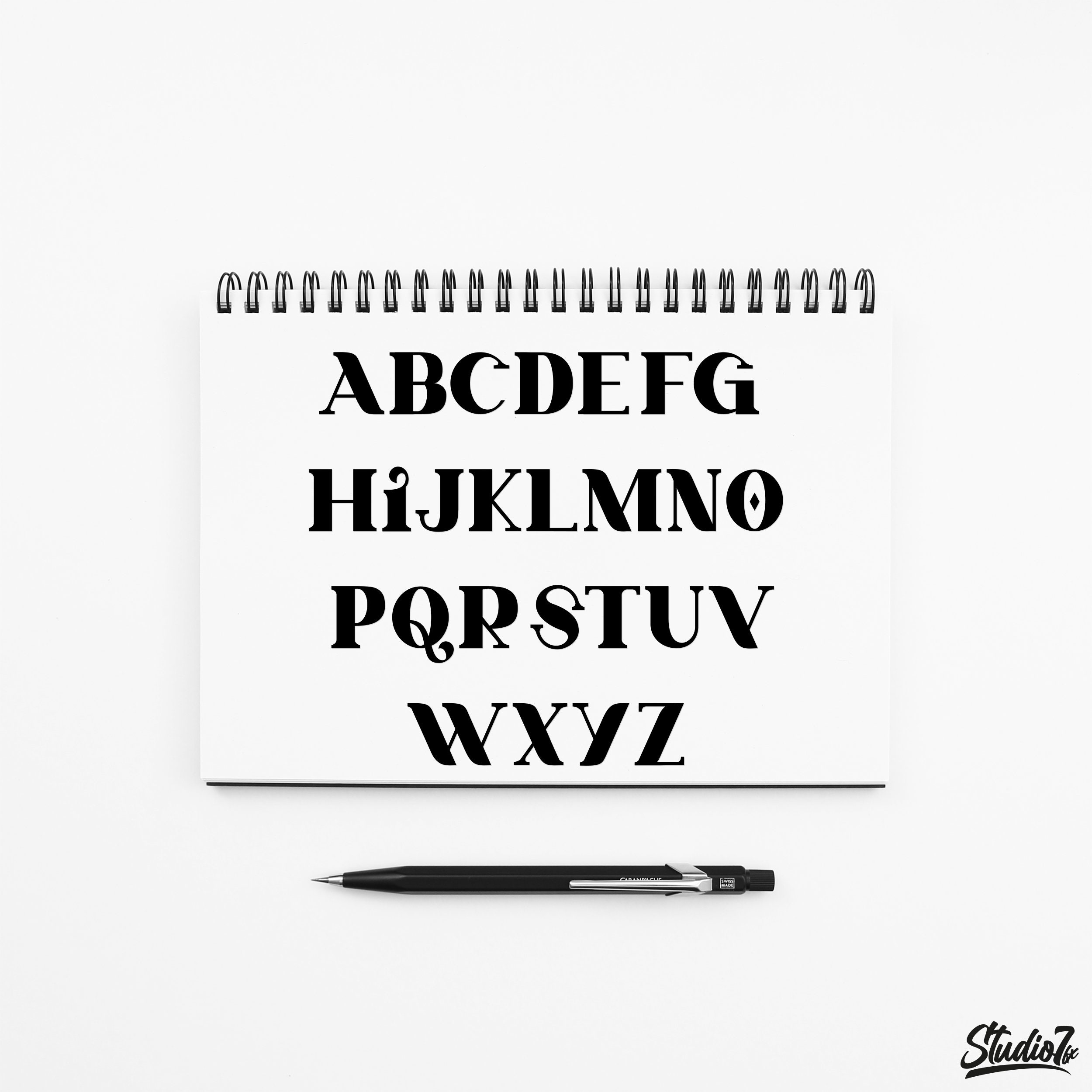 Cliché TTF Font Floral Decorative Font Modern Font - Etsy UK