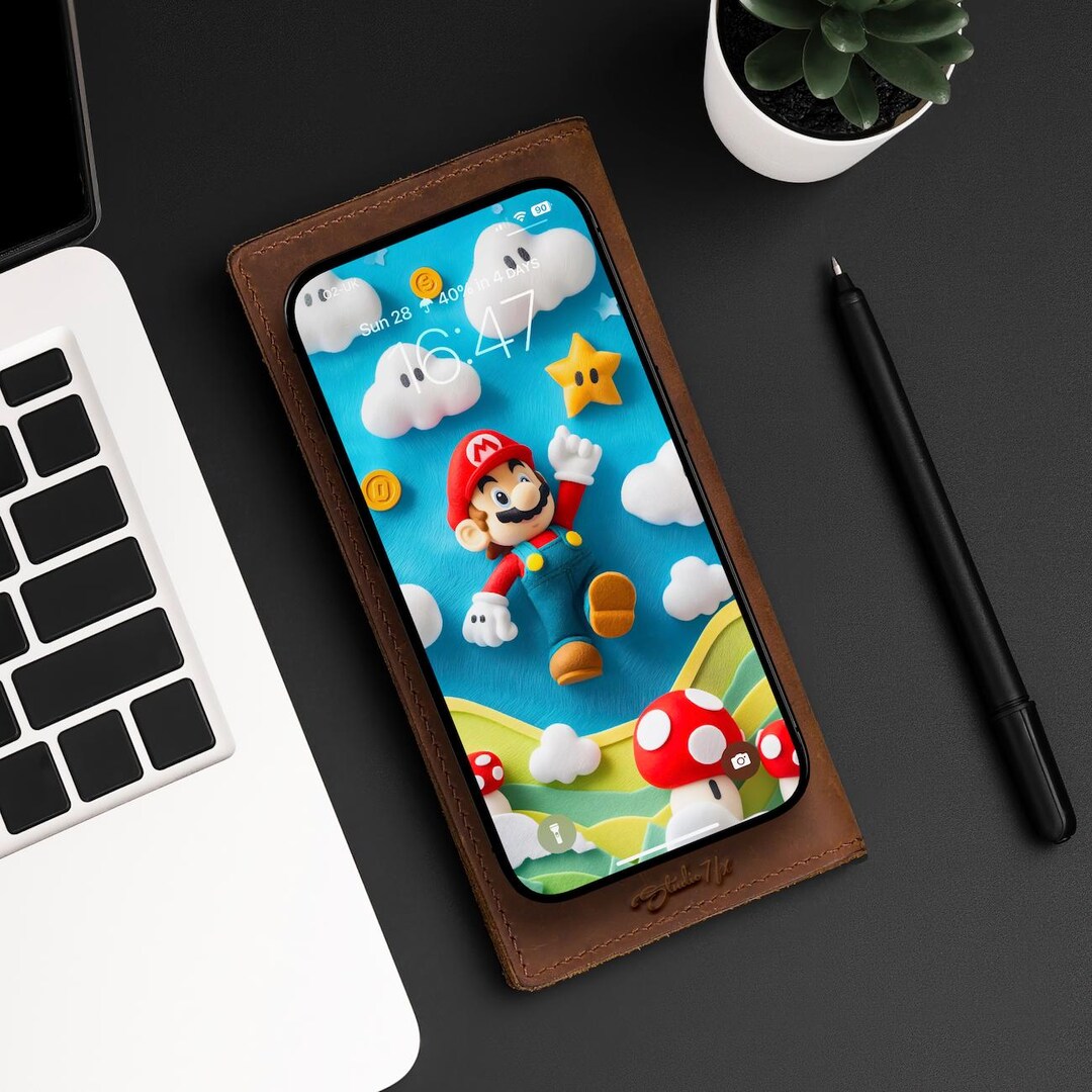 Super Mario iPhone Wallpaper | Mobile Phone Wallpaper | Ios Lockscreen ...
