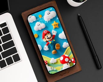 Super Mario Peeking iPhone Wallpaper | Lockscreen Wallpaper | Mobile ...