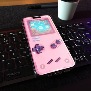 Pink Game Boy iPhone Wallpaper | Mobile Phone Wallpaper | Ios ...