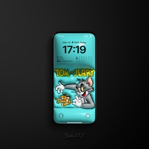 Tom Jerry Puffy Inflated iPhone Wallpaper | Ios Lockscreen Wallpaper ...