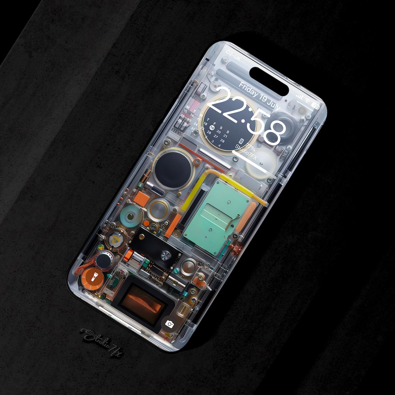 IPhone Internal Circuit Board Concept iPhone Wallpaper Mobile Phone ...