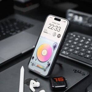 IPhone Wallpaper | Futuristic Vinyl Player | Mobile Phone Wallpaper ...