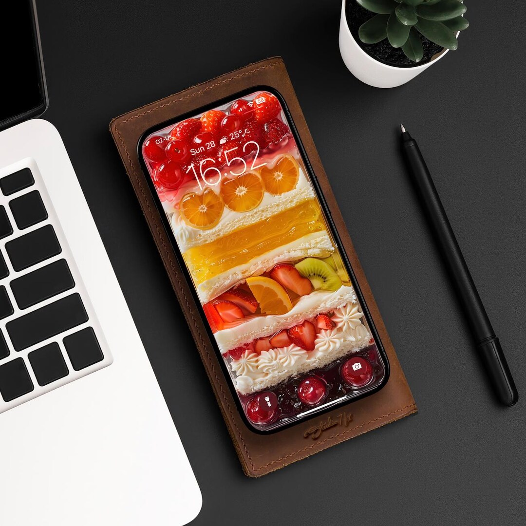 Craving Delicious Dessert Cake in iPhone Wallpaper | Mobile Phone ...