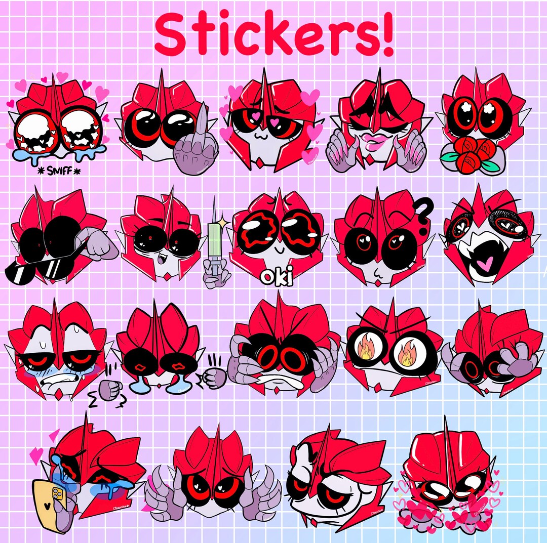 Transformers Knock Out Emoji 2” Glossy Vinyl Stickers! - Etsy