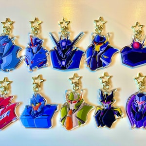 Transformers Prime Decepticons 3” Chunky Epoxy Keychain Charms! - Etsy