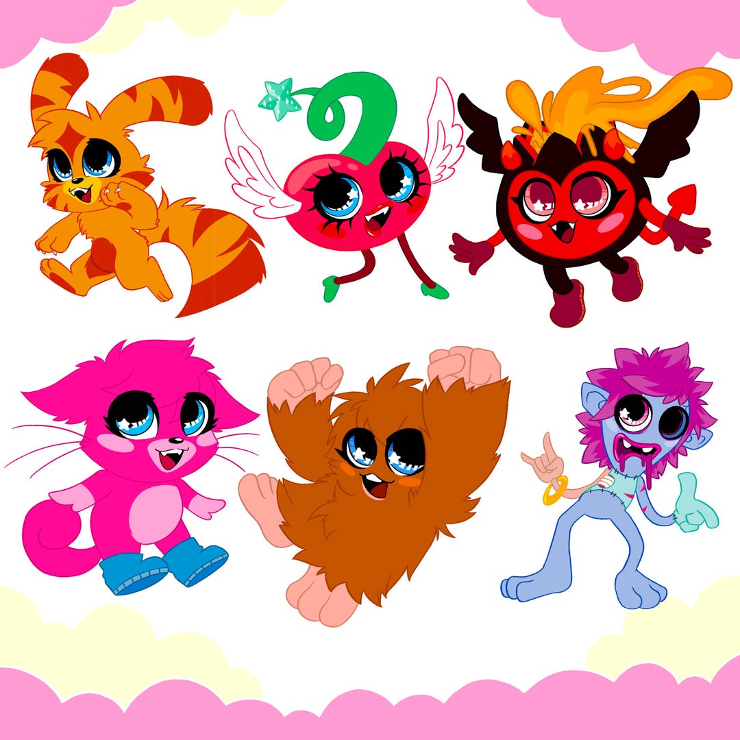 Moshi Monsters 3” Glossy Vinyl Stickers! - Etsy