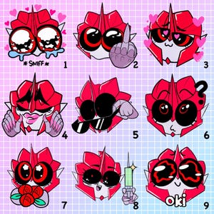 Transformers Knock Out Emoji Emotes Available for Twitch Discord or Any ...