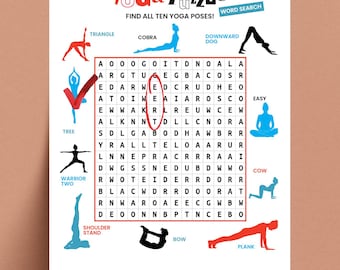 KIDS YOGA POSES, Yoga Posters, Kids Movement Activity, Yoga Poses, Yoga ...
