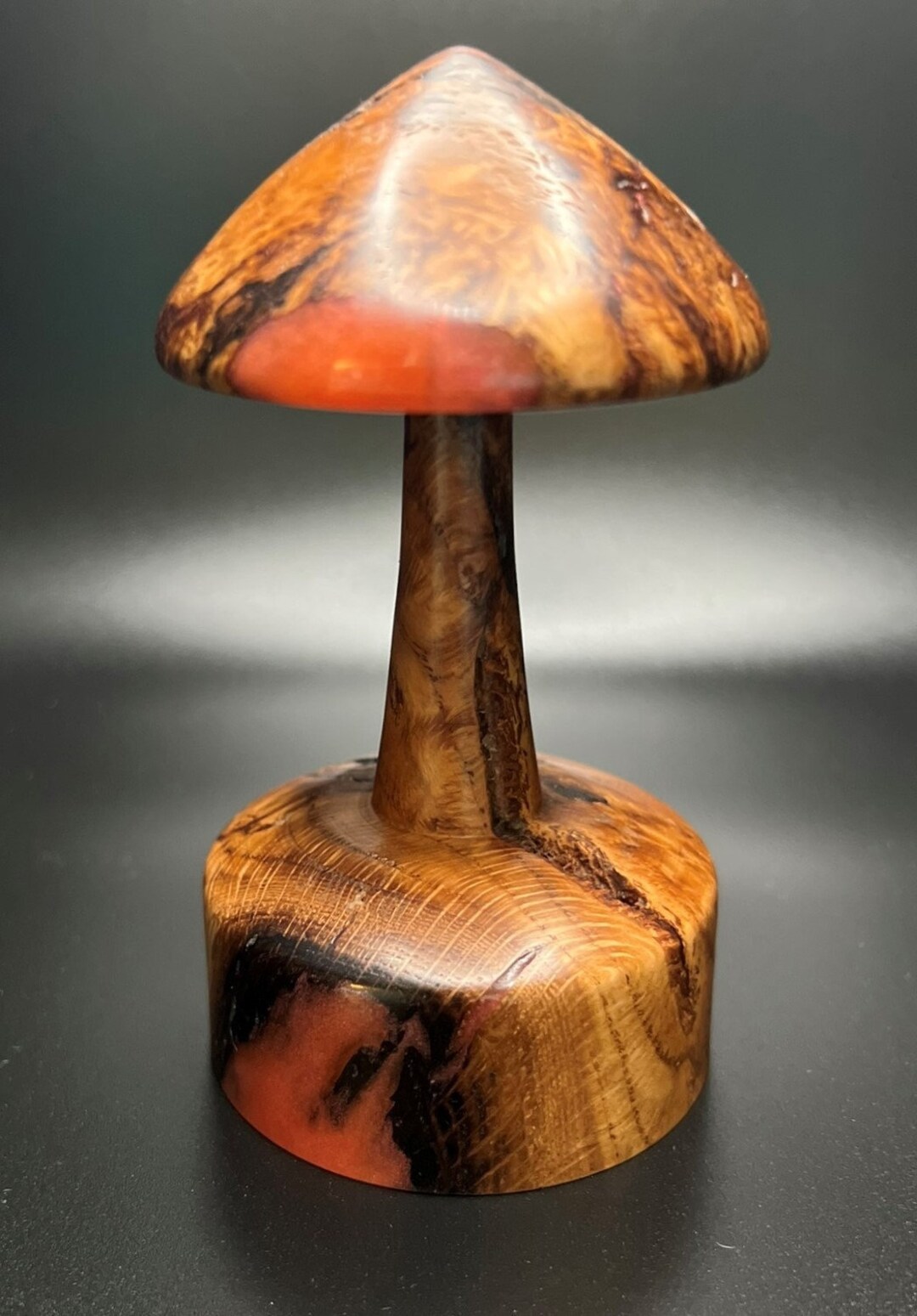 Cottagecore Style Wooden Mushroom Display Piece Made From Red - Etsy