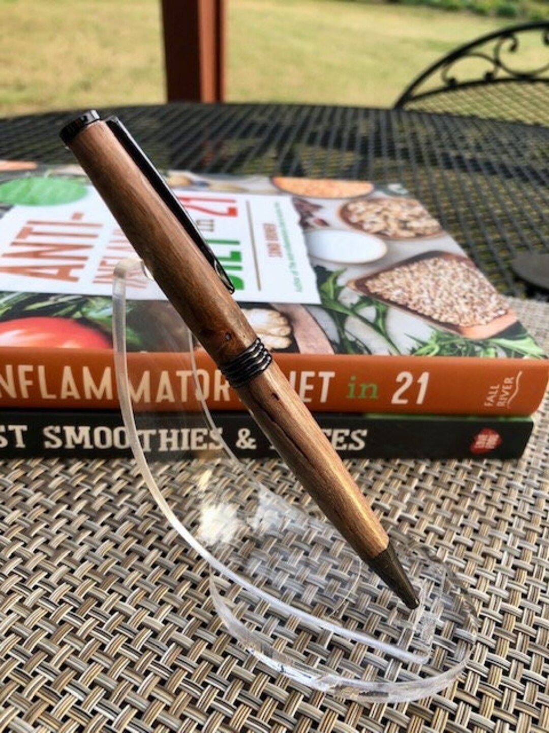 Hand Turned Georgia Wild Grape Wood Pen, Gun Metal Finish - Etsy