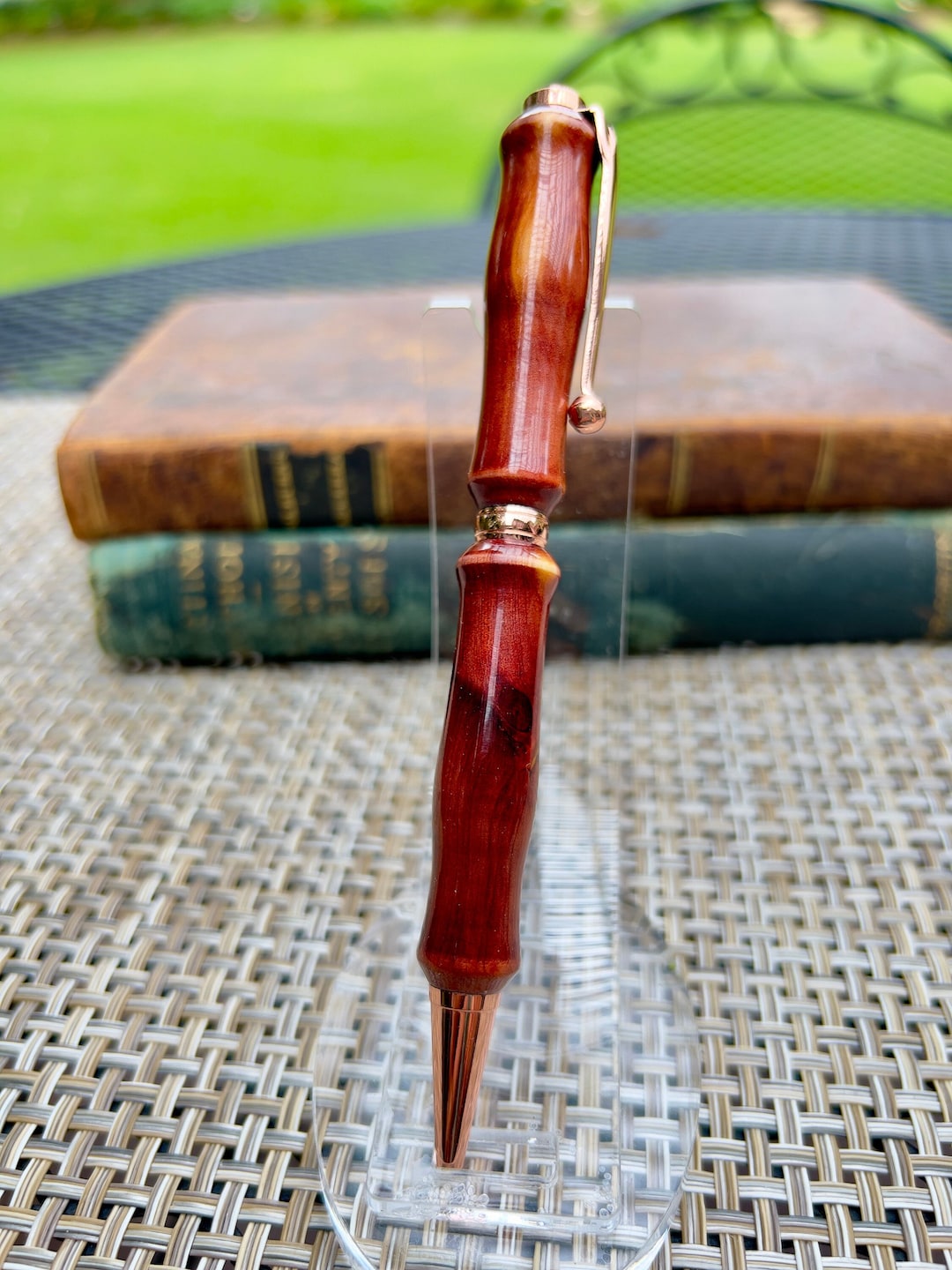Red Cedar, Wood Pen, Copper Finish, Gift, Red Cedar Pen, Pen, Pen Gift ...