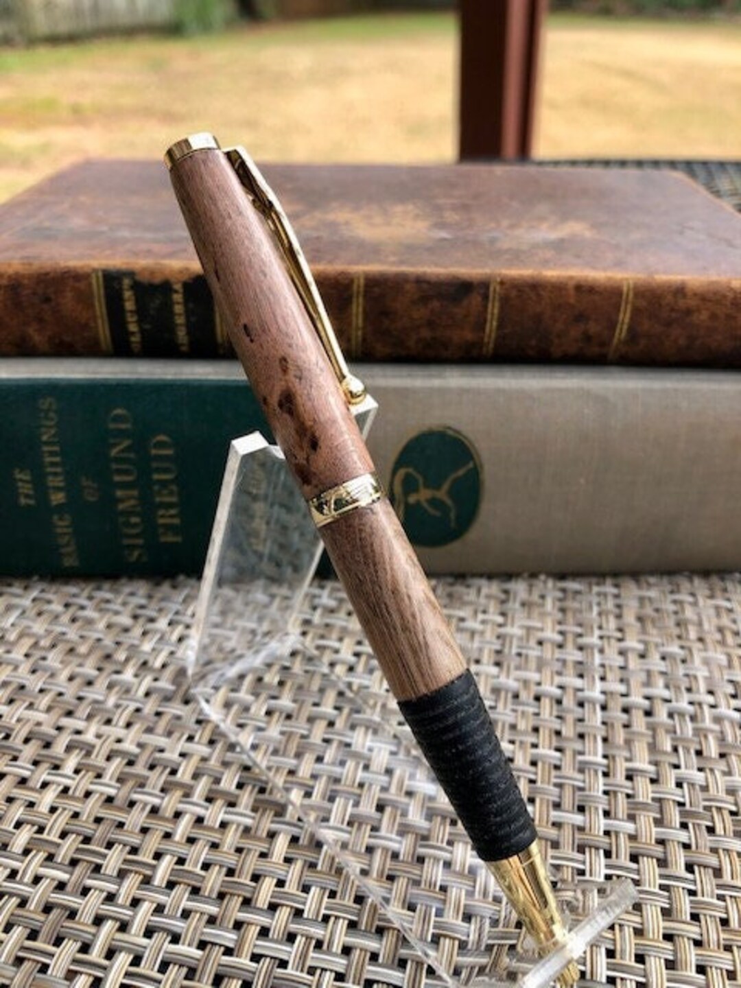 Georgia Wild Grape Wood Comfort Grip Pen - Etsy