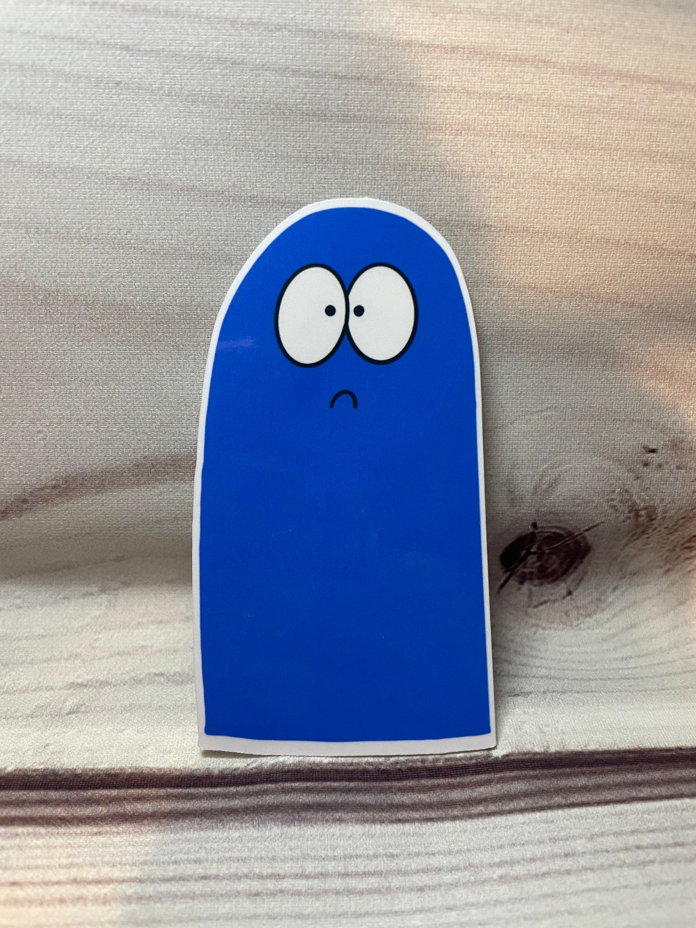 Bloo Imaginary Sticker | Etsy